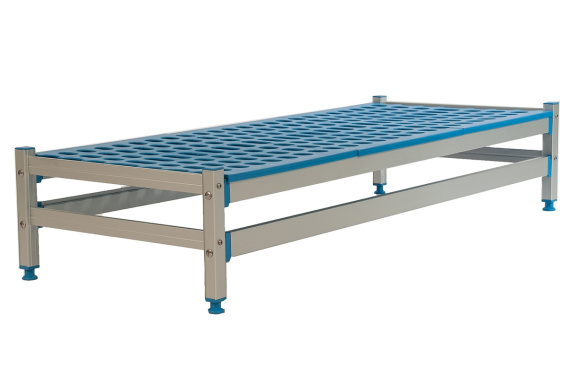 Podest do składowania żywności 127x40x12 Alushelf 20417 - Gastroprofit.pl